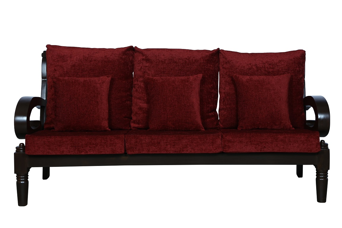 Rustic Sofa Set Walnut - Royal Interiors