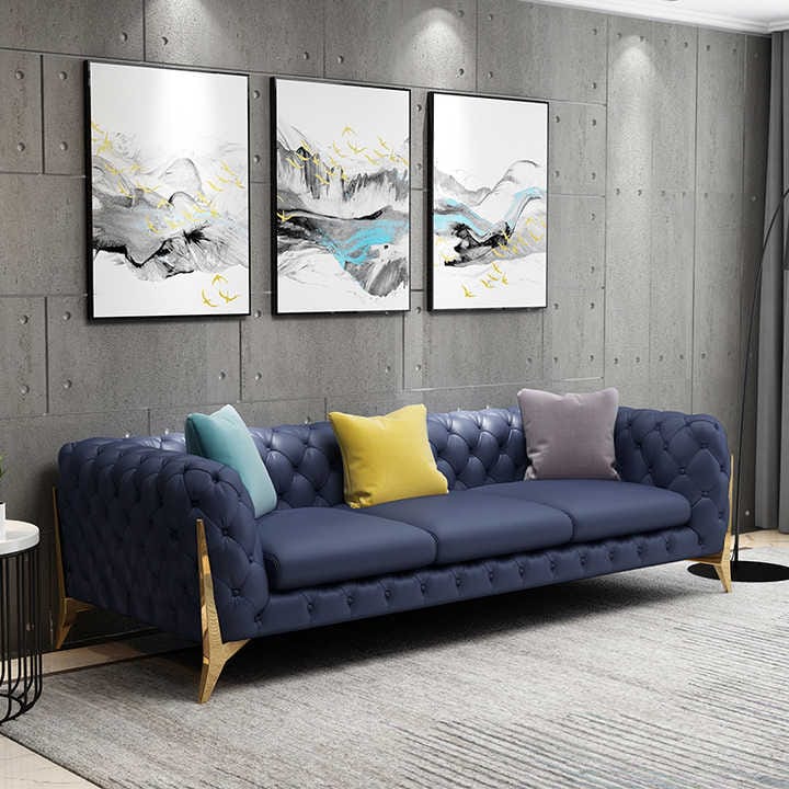 Royal Interiors Wooden Sofa Set - Royal Interiors